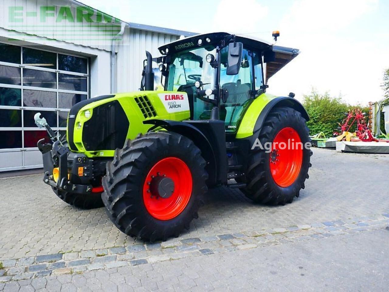 Claas arion 650 cmatic cebis traktor točkaš
