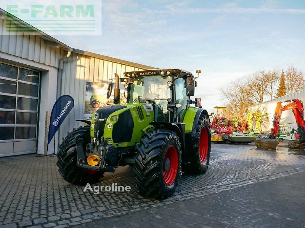 Claas arion 660 cmatic cebis traktor točkaš