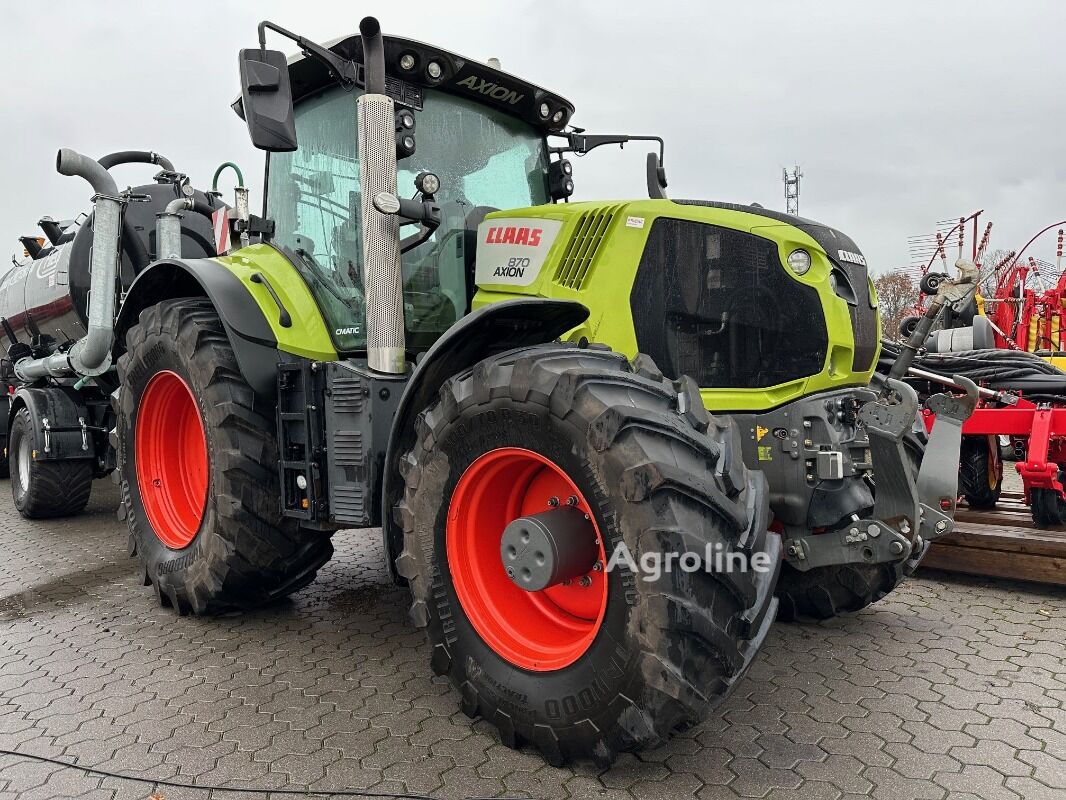 Claas Axion 870 Cmatic Cebis Touch traktor točkaš