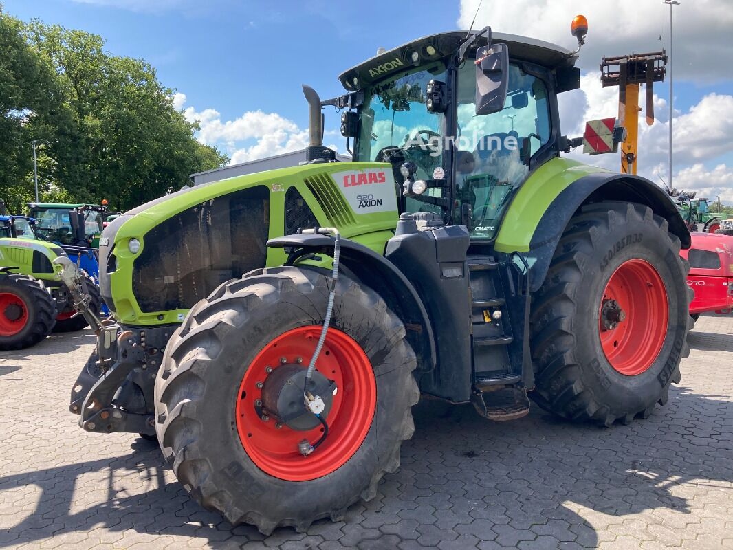 Claas Axion 920 CMATIC CEBIS traktor točkaš