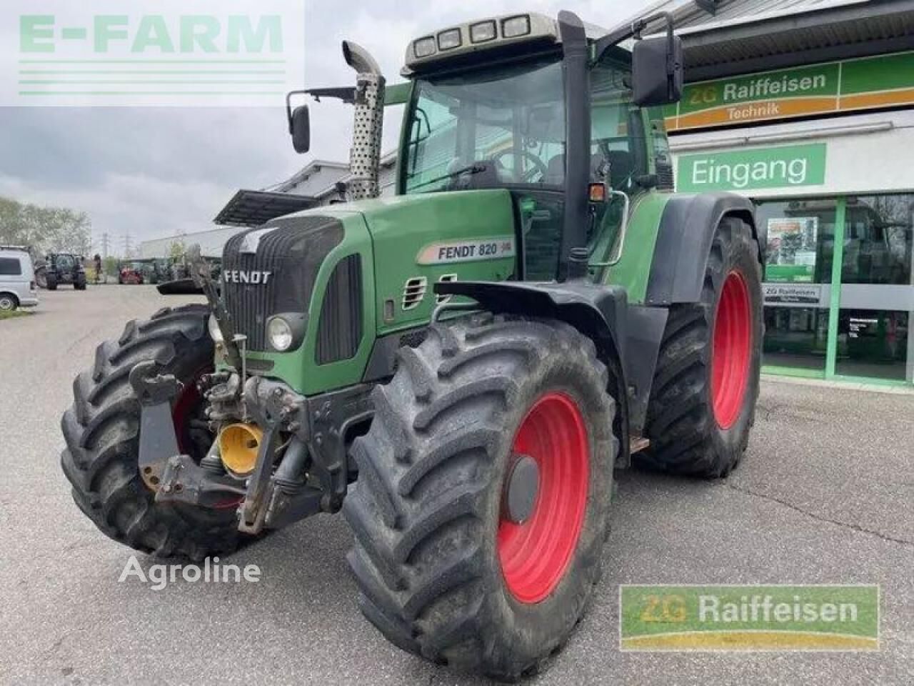 Fendt 820 vario traktor točkaš