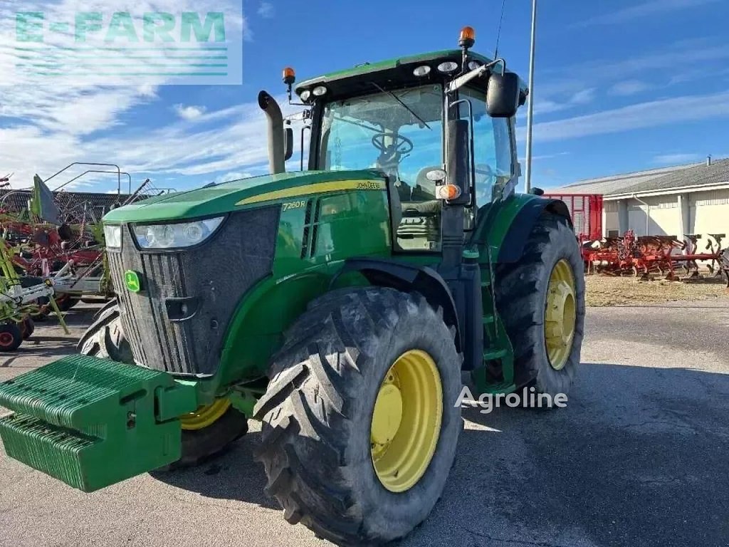 John Deere 7260 r traktor točkaš