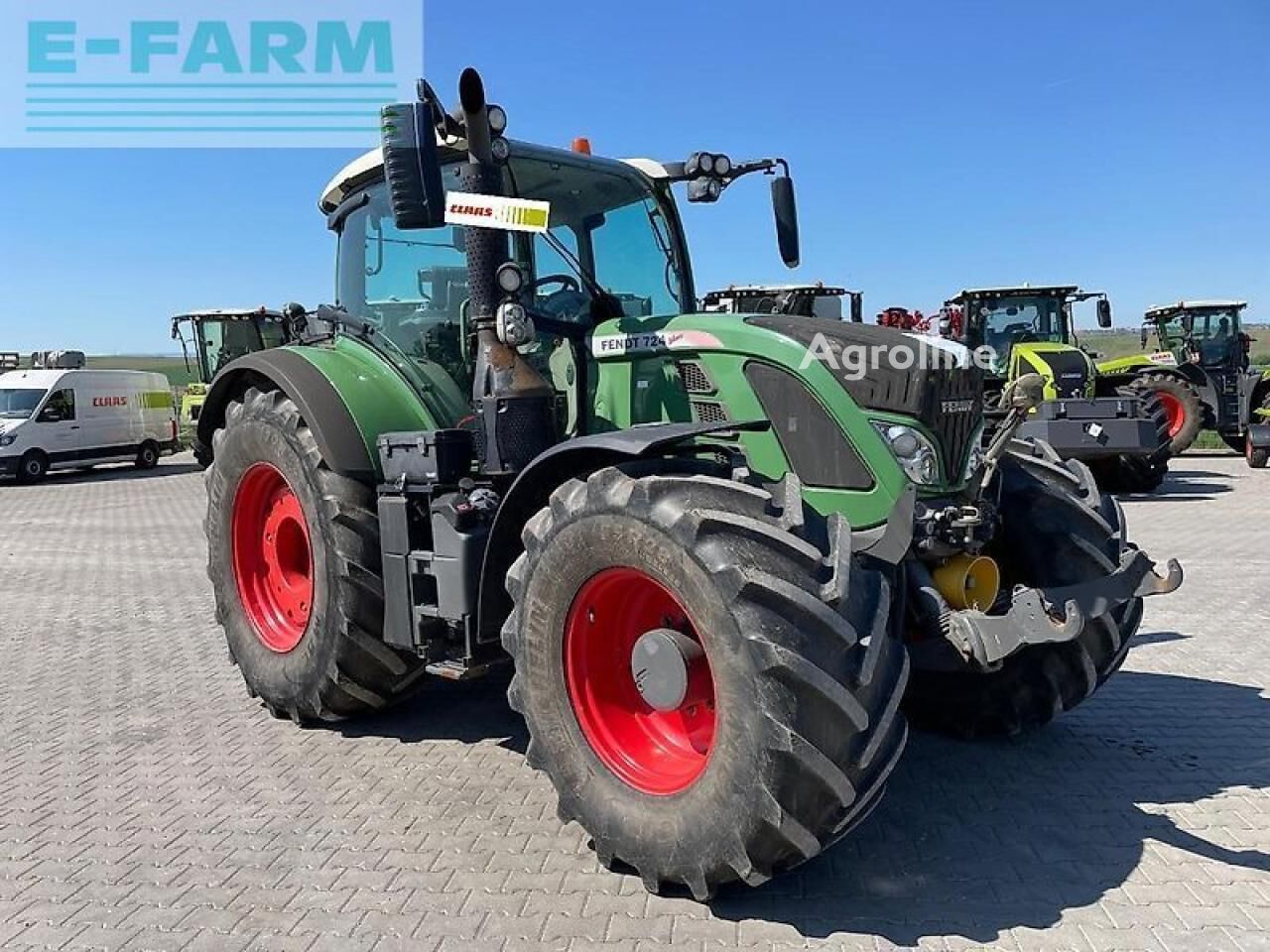 Fendt 724 traktor točkaš