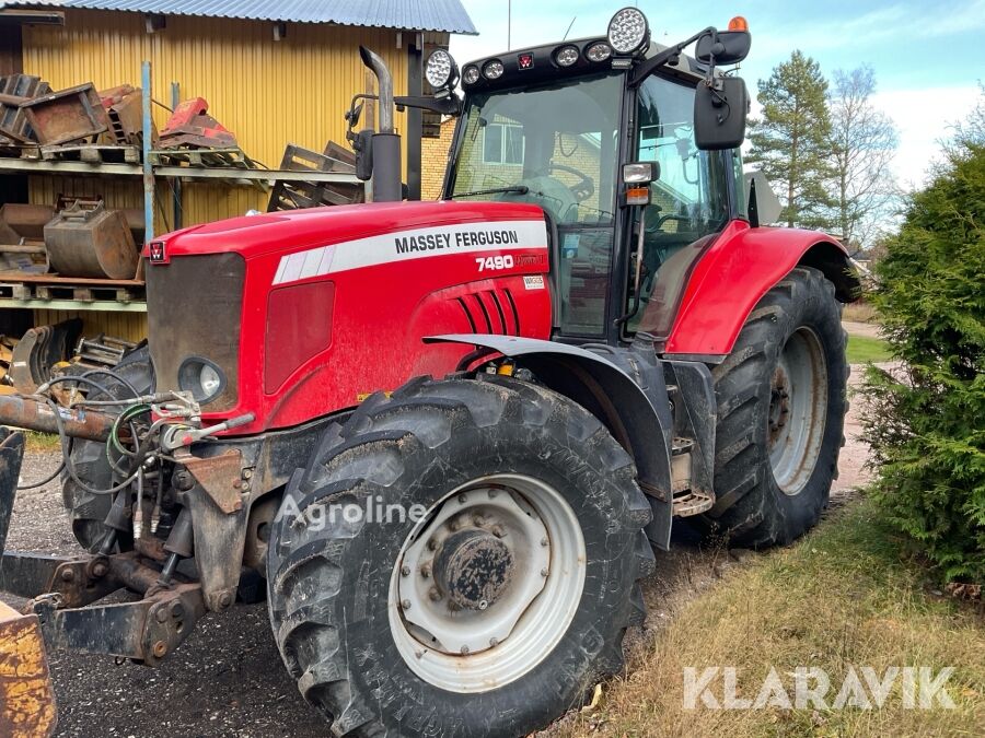 Prodaje se Massey Ferguson 7490 traktor točkaš na aukciji