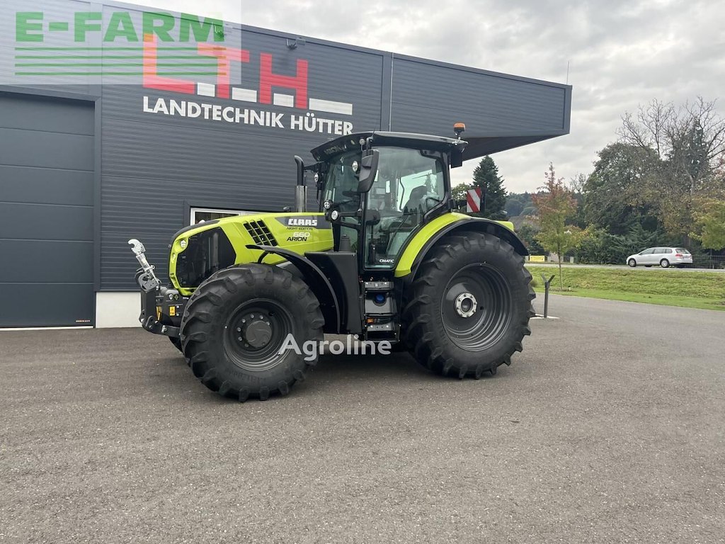 Claas arion 660 cmatic cebis traktor točkaš