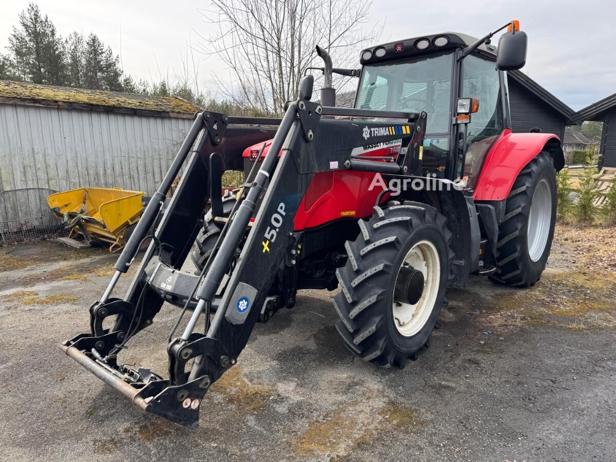 Prodaje se Massey Ferguson 7480 traktor točkaš na aukciji