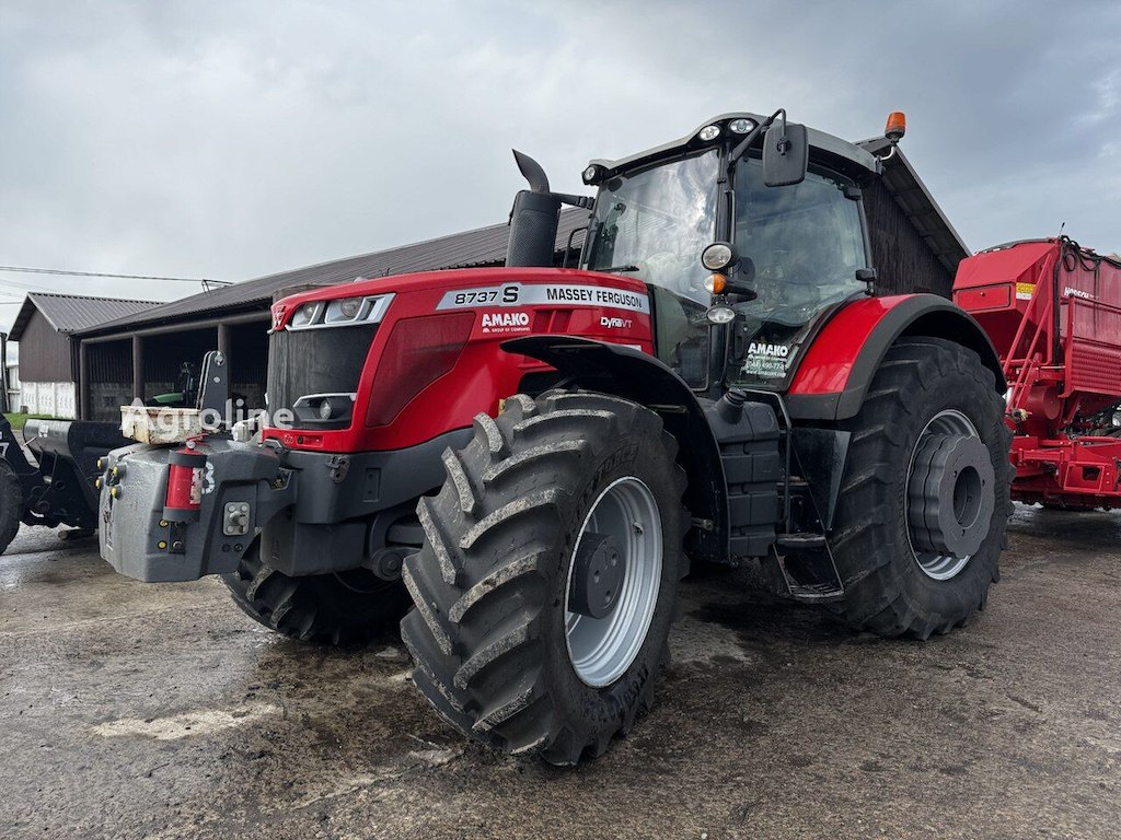 Massey Ferguson 8737 S traktor točkaš