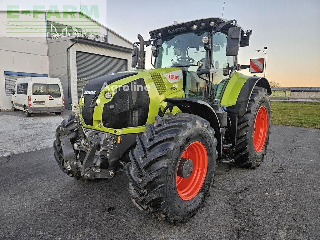 Claas axion 870 cmatic cebis traktor točkaš