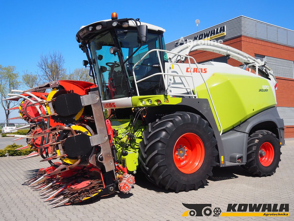 Claas Jaguar 870 + Kemper 360 Plus krmni kombajn