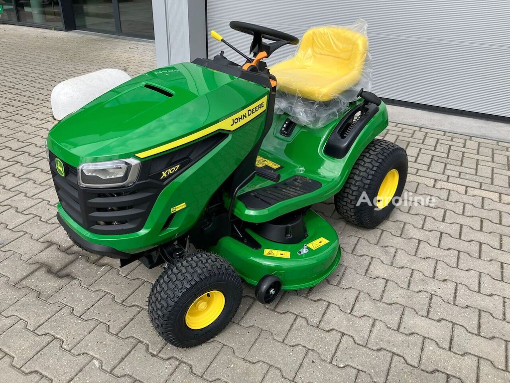 Novi John Deere X107 traktor kosilica