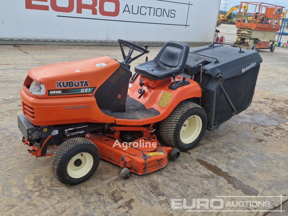 Prodaje se Kubota G21 traktor kosilica na aukciji