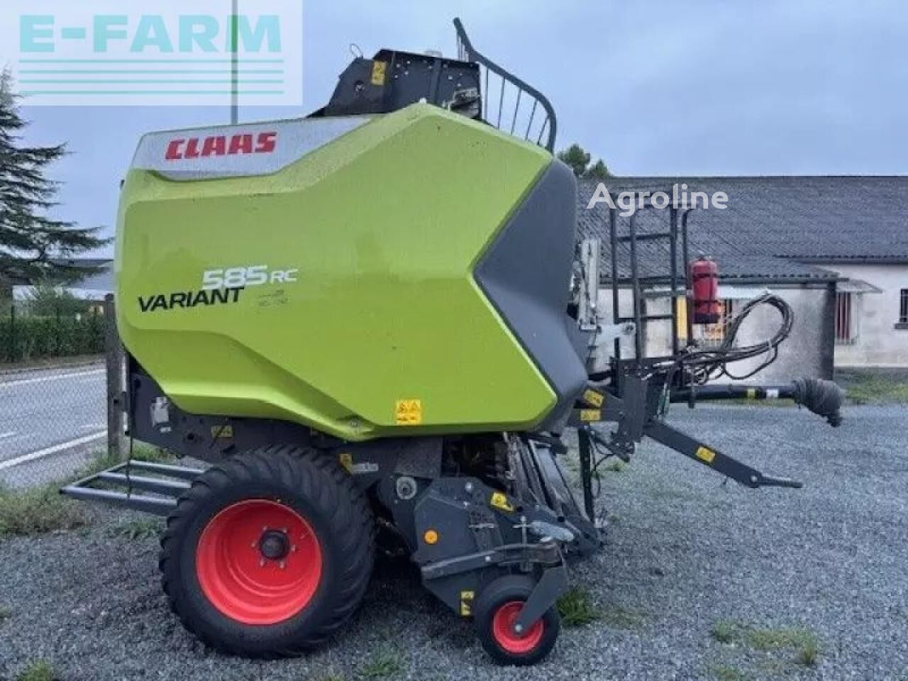 Claas 585 c balirka za četvrtaste bale