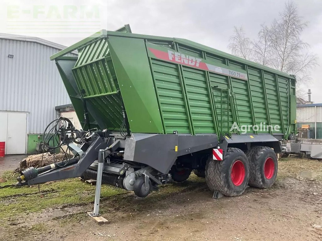 Fendt FENDT tigo 75 vr samoutovarna prikolica