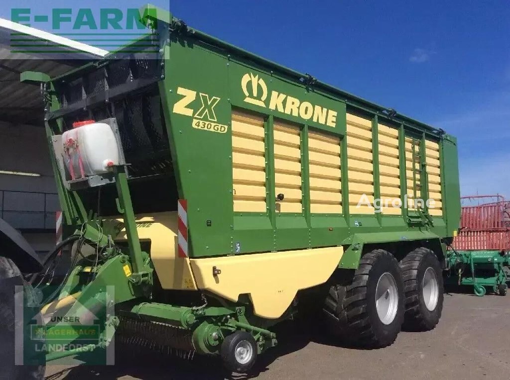 Krone Krone zx 430 gd samoutovarna prikolica