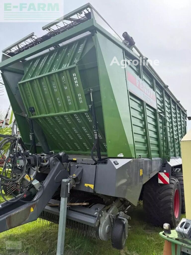 Fendt FENDT tigo 75 vr mit 800-er bereifung, laderaumabdeckung und dos samoutovarna prikolica