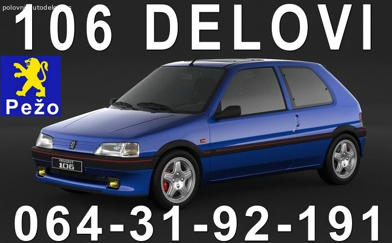 PEŽO 106 DELOVI PEUGEOT