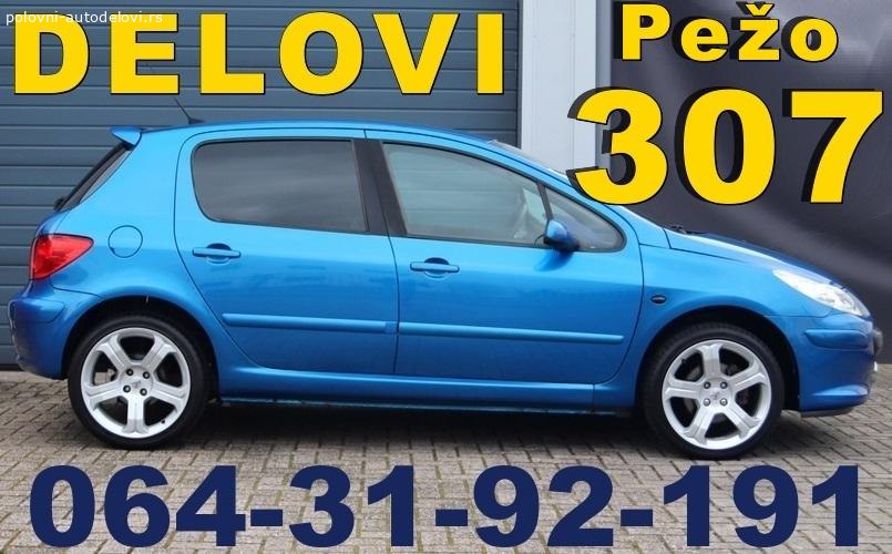 PEŽO 307 RAZNI DELOVI PEUGEOT