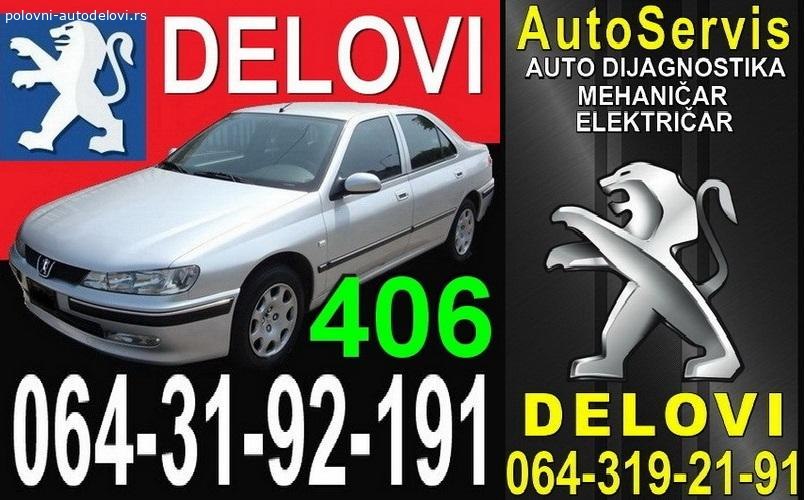 PEŽO 406 RAZNI DELOVI PEUGEOT