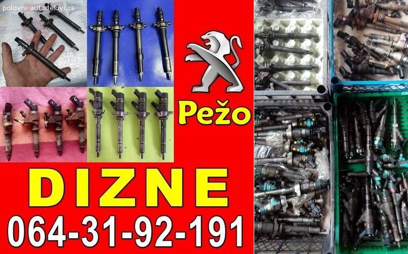 PEŽO DIZNE 1,6 HDI 80KW PEUGEOT CITROEN BOSCH 0 445 110 259