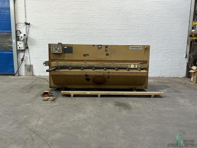 Makaze za lim Hatebur TS 36, 3050x6mm, 1984. godište
Hatebur TS 36, 3050x6mm