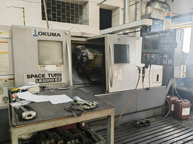 CNC strug
Okuma LB3000 EX
