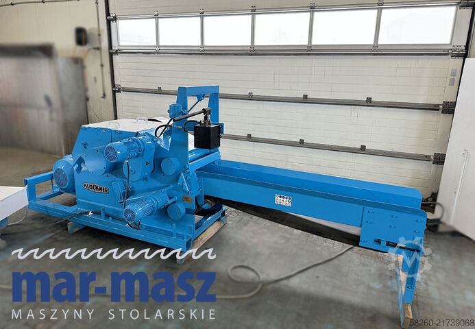 Drvo Sjeckalica Drvo Shredder
Klöckner 160x400H 2WT