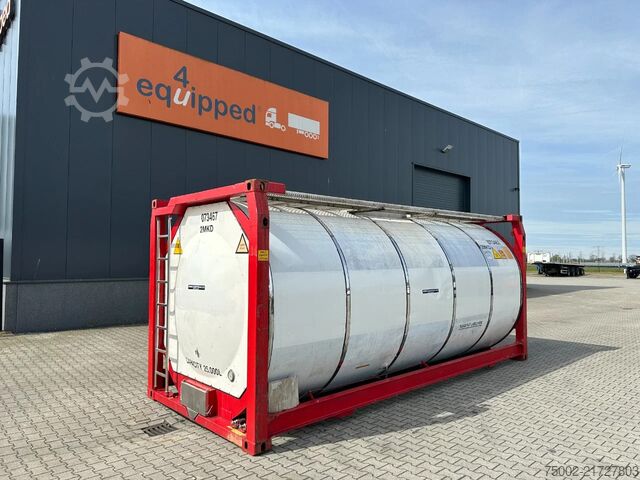 Tank kontejner
Welfit Oddy 20FT ISO Tankcontainer / 25.050L / UN-Portable...
