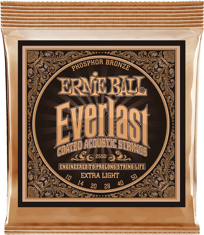 Ernie Ball 2550 EVERLAST 10-50 Coated Acoustic Guitar Strings