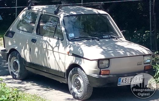 Fiat 126p oldtimer iz 1990. godine Automobil je u odlicnom stanju ,registrovan do Maja 2026. Sve je na njemu fabricki i presao je samo 38120 kilometa