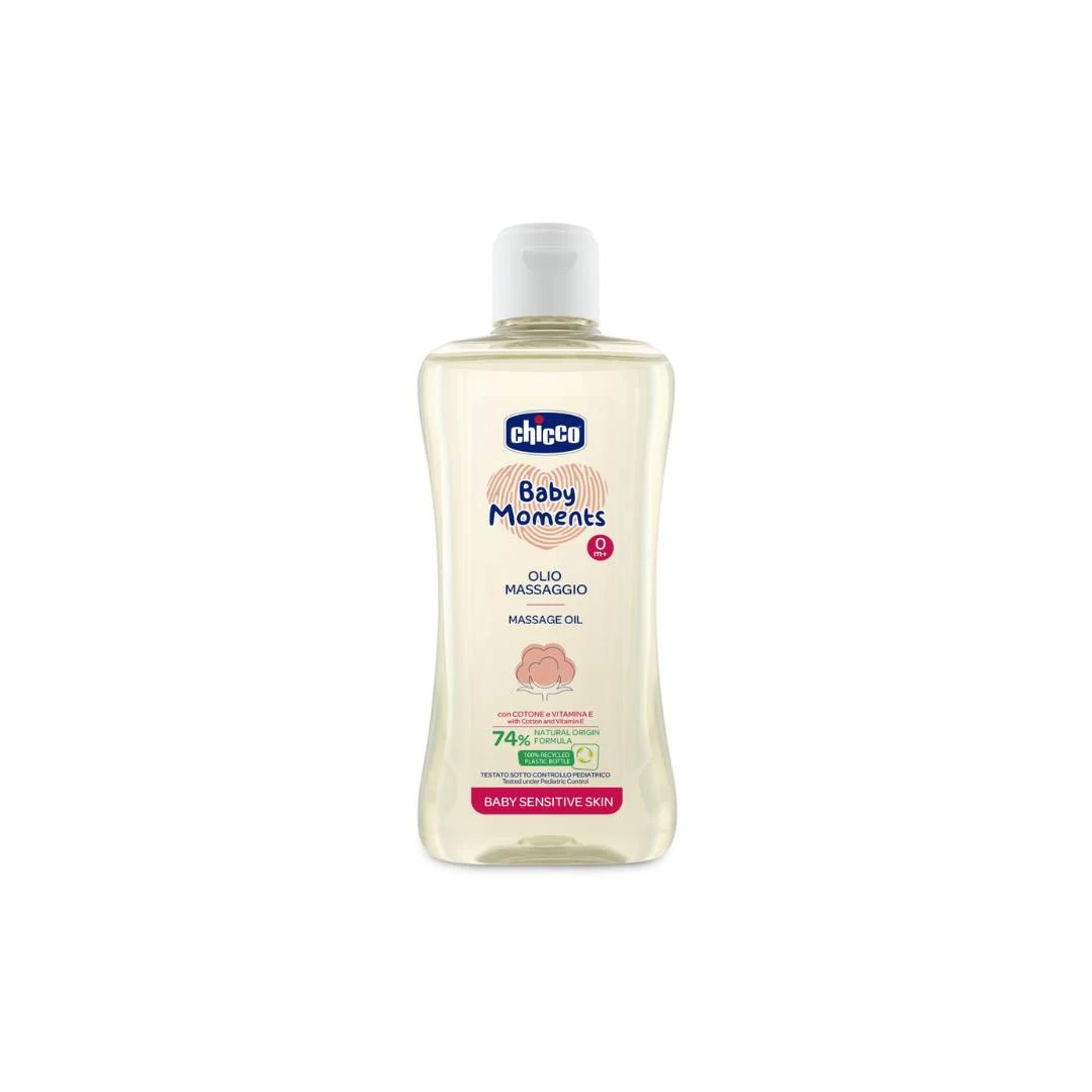 Chicco® Baby Moments Sensitive Ulje za Masažu Osetljive Kože Beba 200 mL