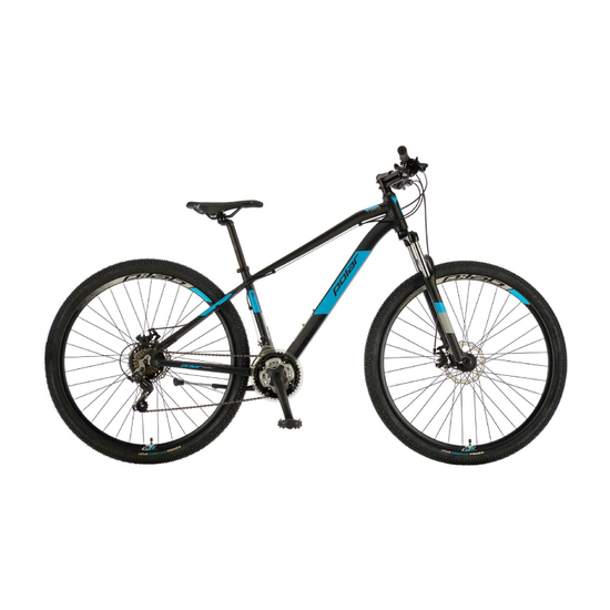 Bicikl Polar Mirage Sport, 29", 3x7 brzina, Shimano menjač, Crno/plava boja B292A13251