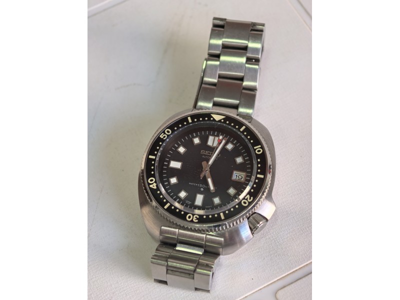 SEIKO automatic, 6105, Captain Willard build mod