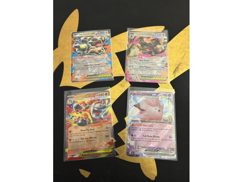 Pokemon TCG 4 EX Karte