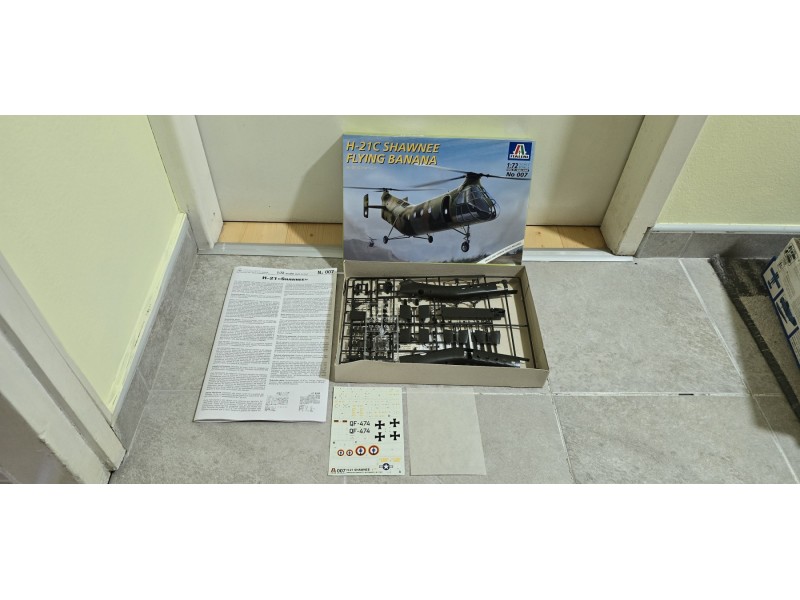 H-21C Shawnee Flying Banana 1:72 Italeri
