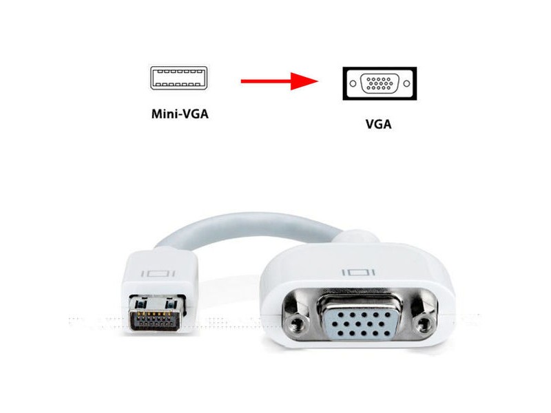 Apple adapter mini VGA na VGA