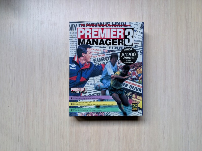 Premier Manager 3 - Amiga