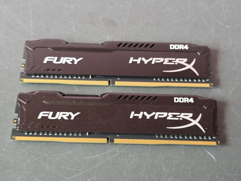 DDR4 Kingston HyperX Fury 8GB (2 x 4GB)