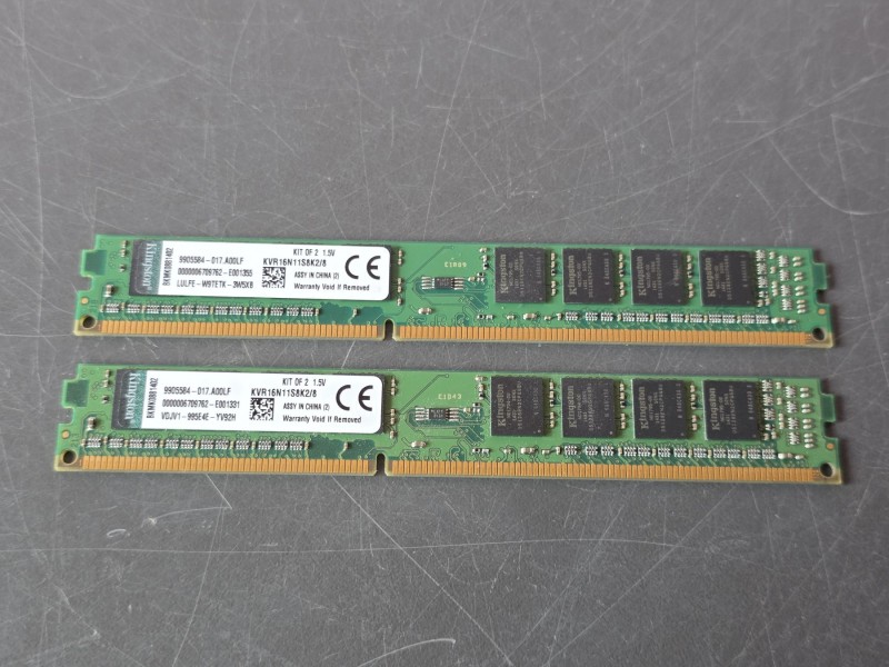 DDR3 Kingston 8GB (2 x 4GB)