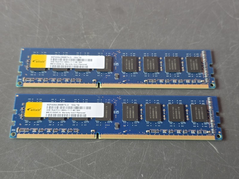 DDR3 Elixir 8GB (2 x 4GB)