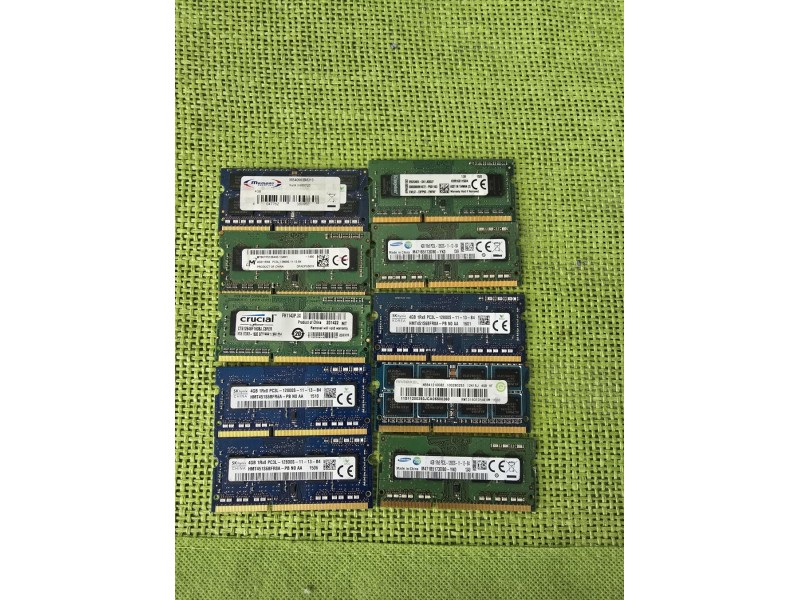 40GB DDR3-L MIX MEMORIJA ZA LAPTOP