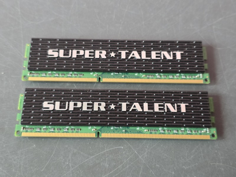 DDR3 Super Talent 4GB (2 x 2GB)