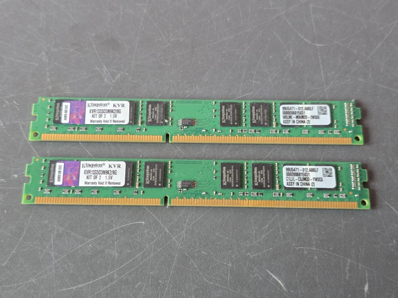 DDR3 Kingston 8GB (2 x 4GB)