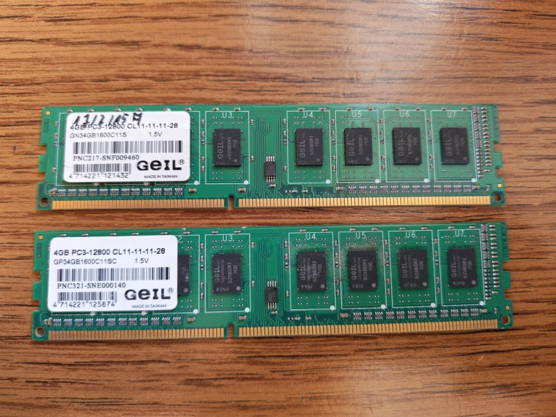 7. Geil 8gb DDR3