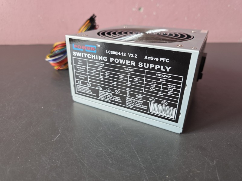 LC Power 500W - 6 pin
