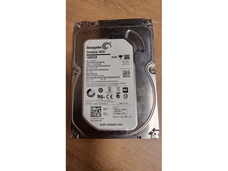 Seagate 1TB HDD