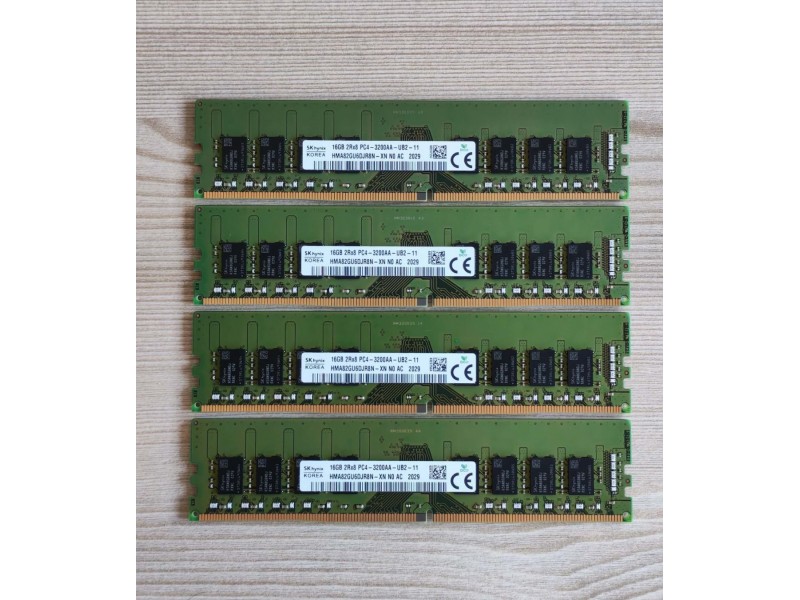 SK Hynix 4x16GB DDR4 3200MHz