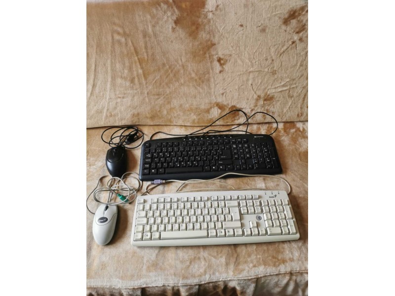 2 tastature+2 miša (neispravno)