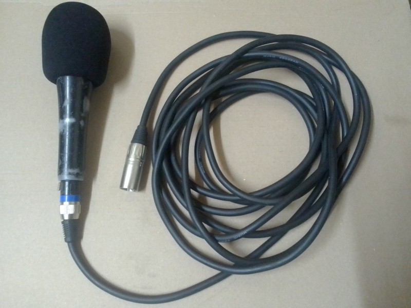 Electro-Voice Pro mikrofon i kabal XLR 5m