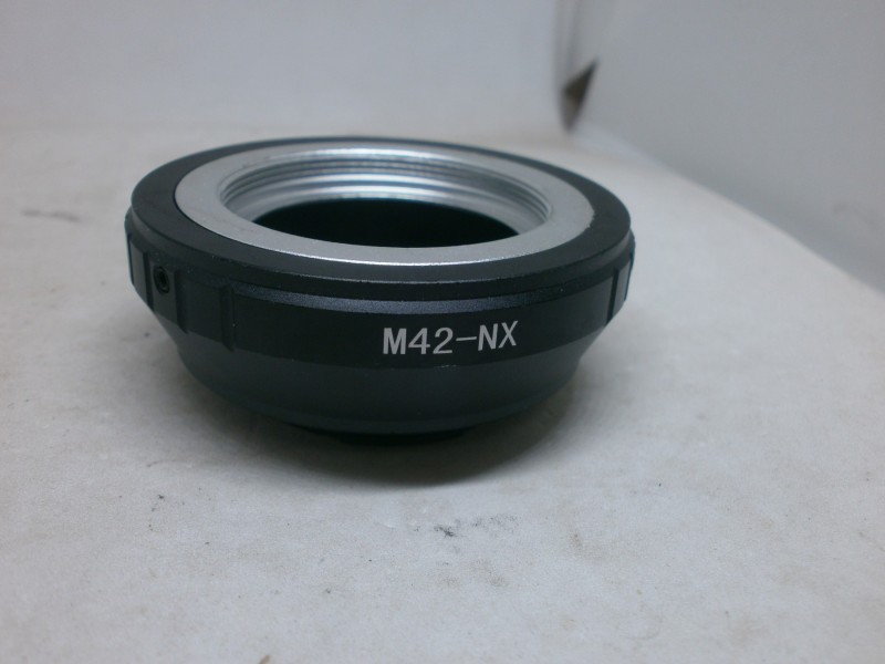 M42-NX M42 objektivi na Samsung NX Mount fotoaparate