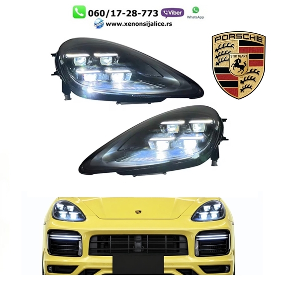 PORSCHE CAYENNE LED FAROVI 18-23